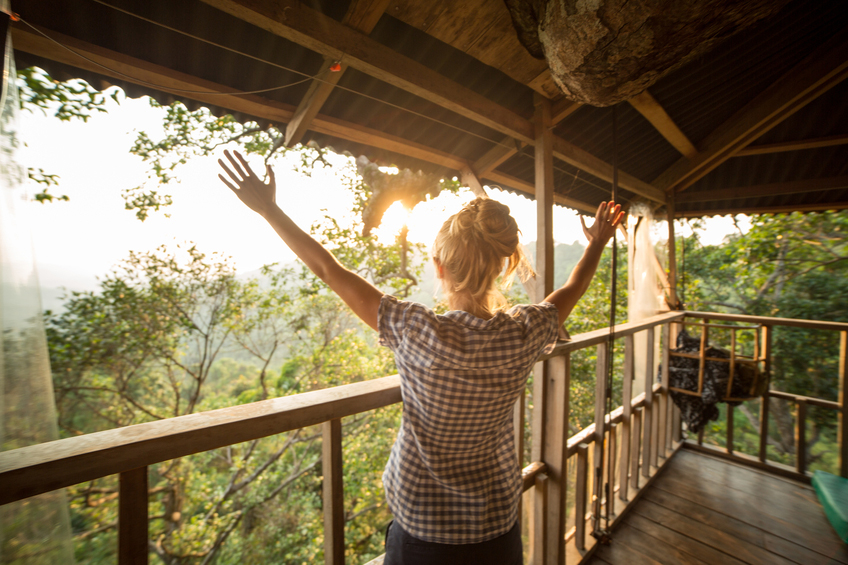 Smallest Tree House In The World